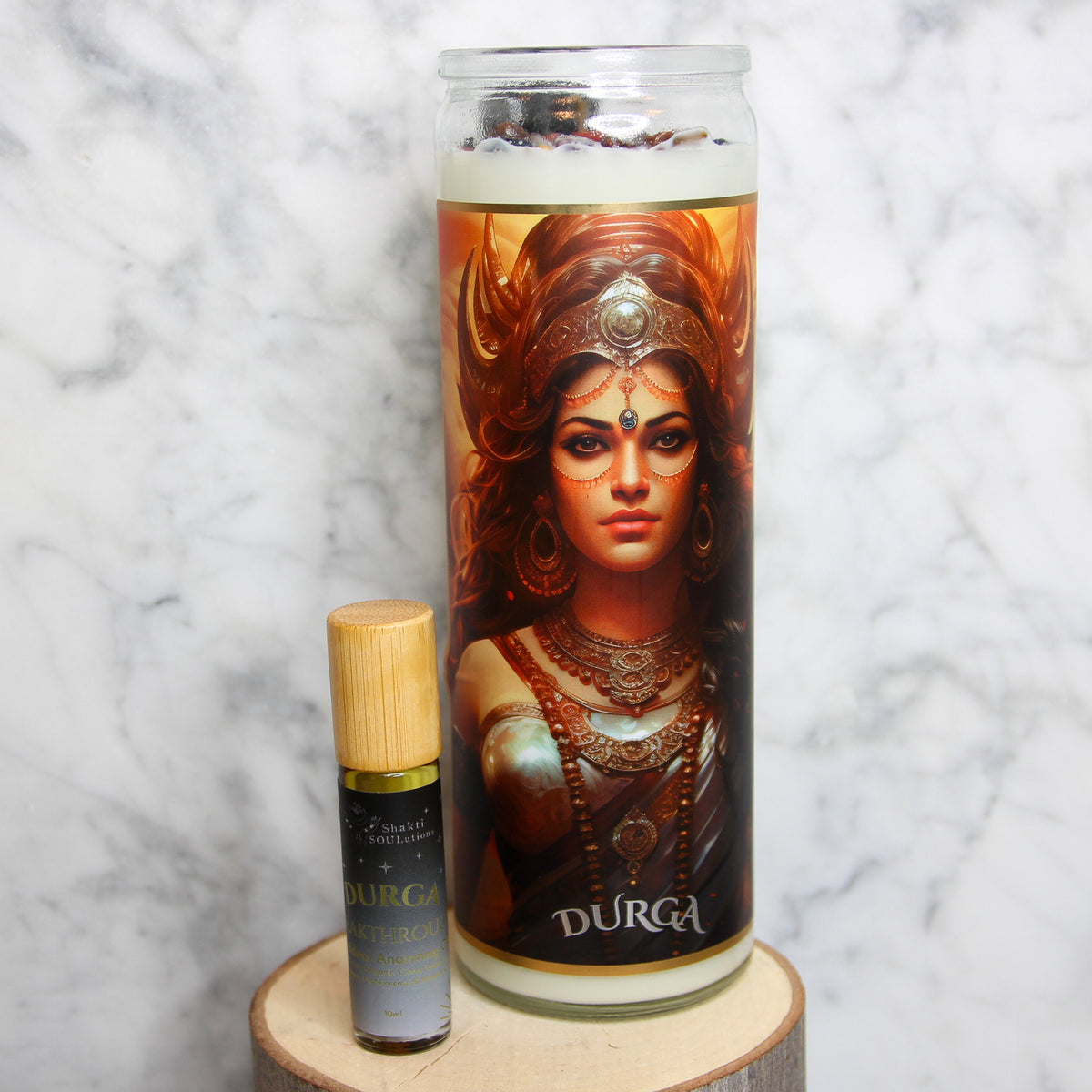 Durga Candle & Anointing Oil – Shakti SOULutions